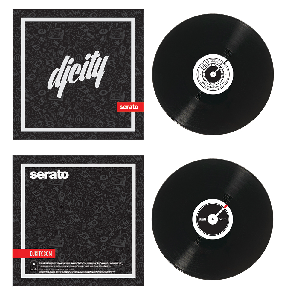 DJcity & Serato Team for Limited Edition Control Vinyl